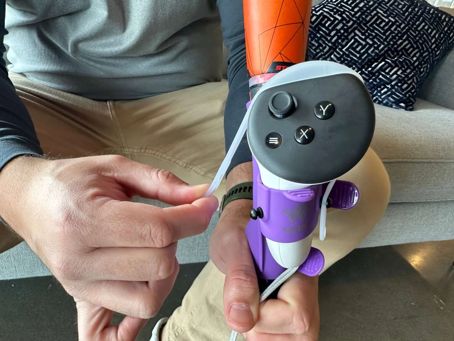 WIN Reality Meta Quest VR Bat Attachment Setup Guide