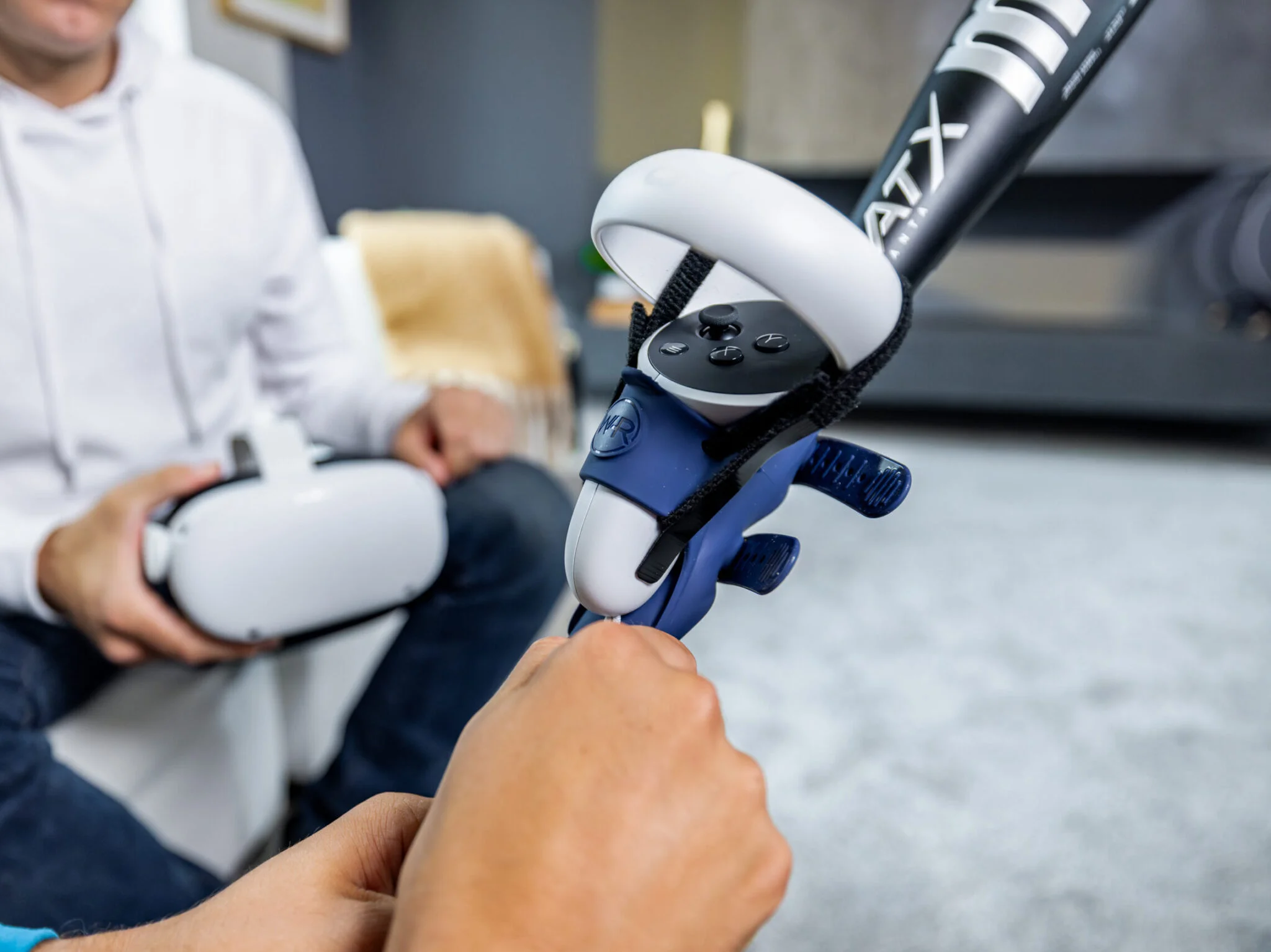 WIN Reality Meta Quest VR Bat Attachment Setup Guide