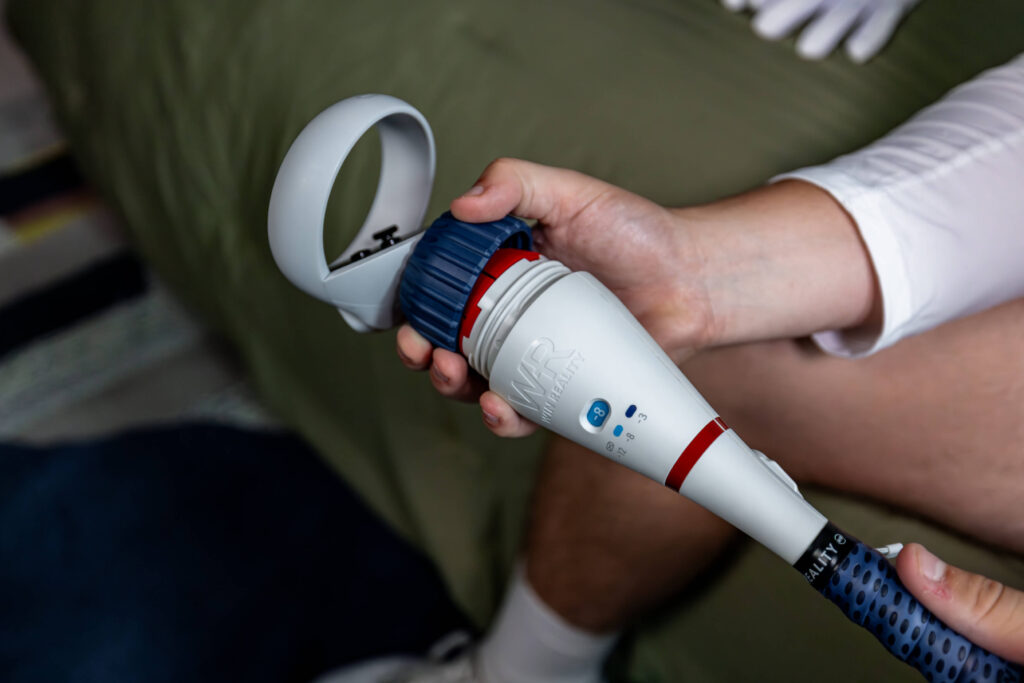 WIN Reality Meta Quest VR Short Bat Setup Guide